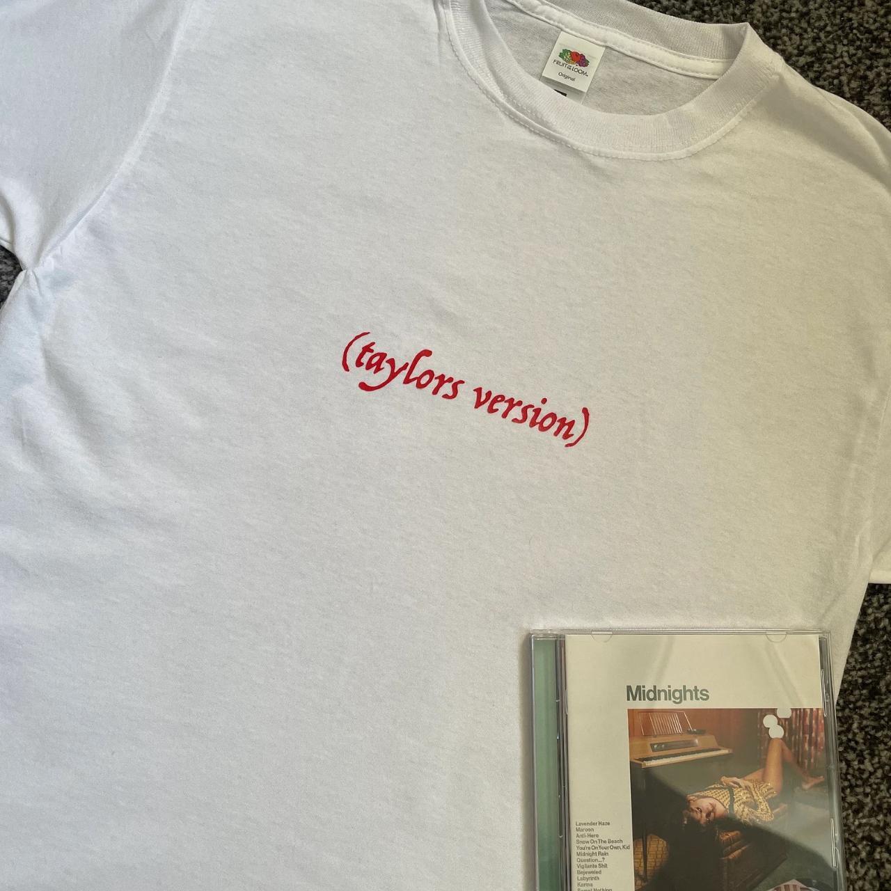 Taylor Swift CUSTOM Tee. Prices are always negotiable. - Depop