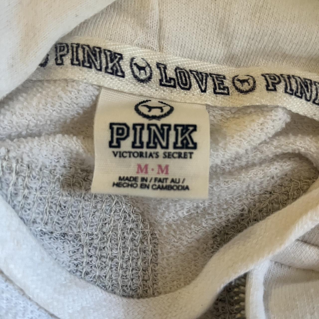 Pink sweat jacket - Depop