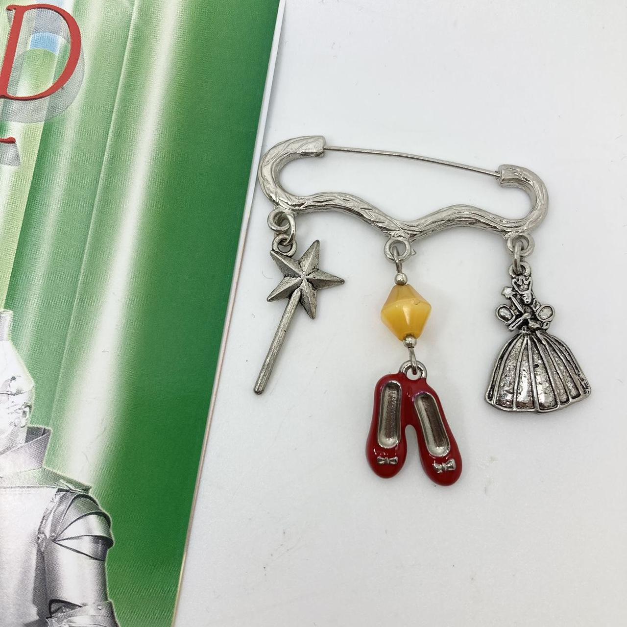 Wizard of Oz inspired charm pin. Ideal to add a... - Depop
