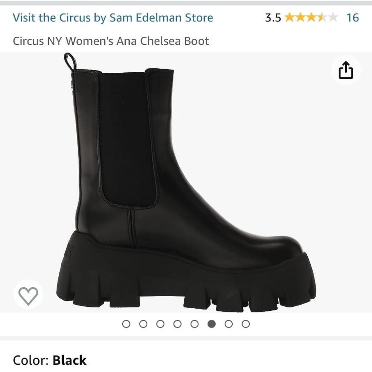 Circus by Sam Edelman platform tall chelsea boots.... - Depop