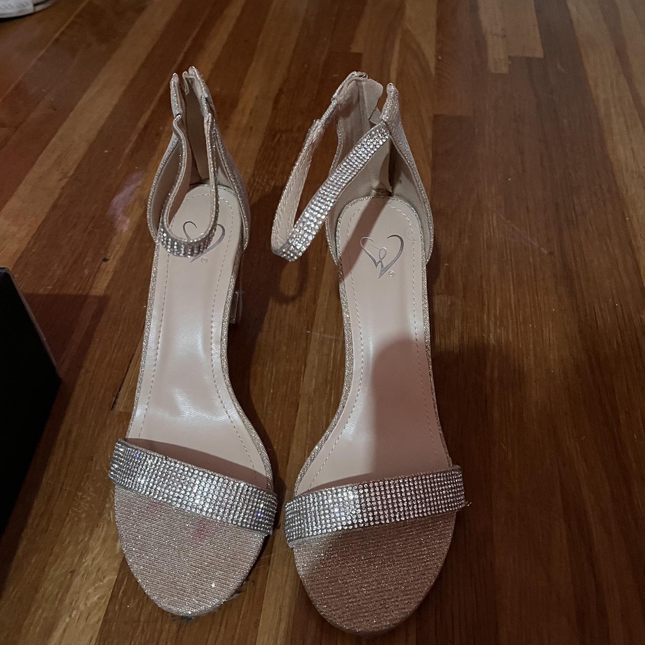 Windsor prom/formal heels Sparkly formal heels with... - Depop