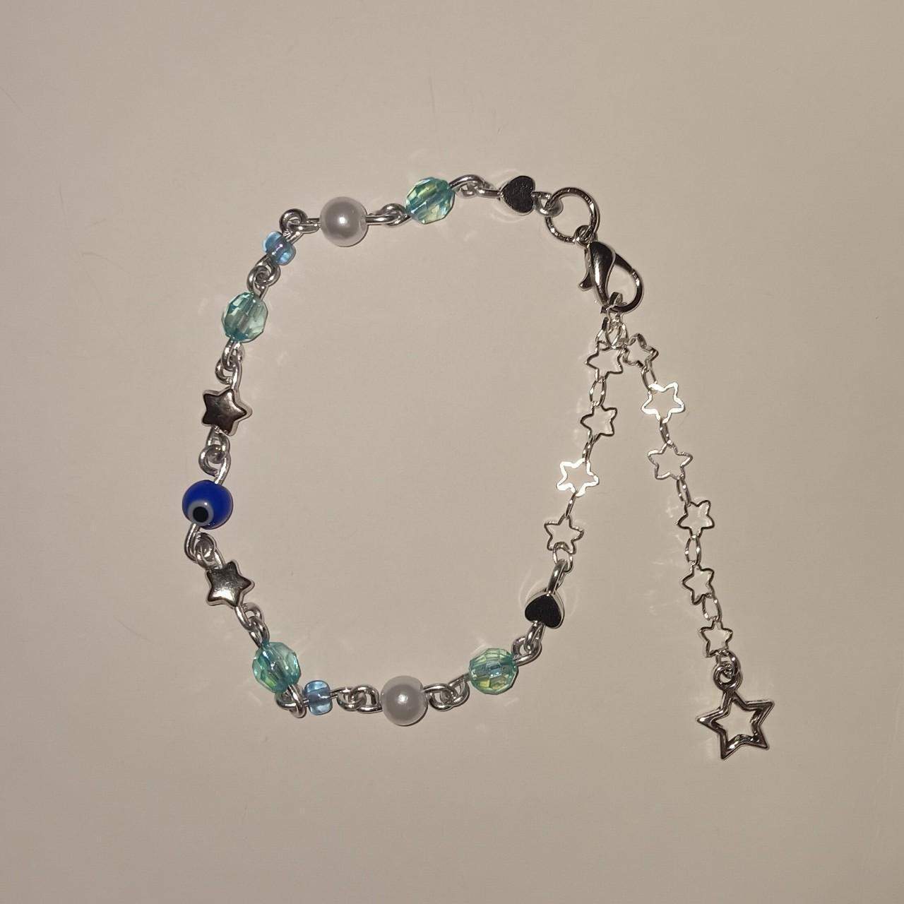 Evil eye star bracelet 🧿⭐️ -all sizes #evileye... - Depop