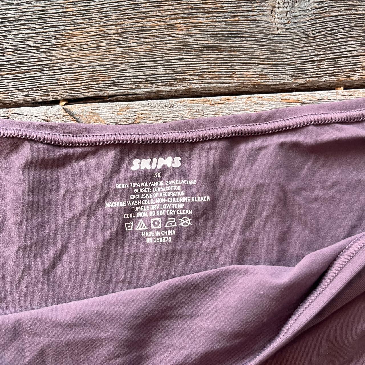 SKIMS thong NWT very soft material no flaws Size 3X - Depop