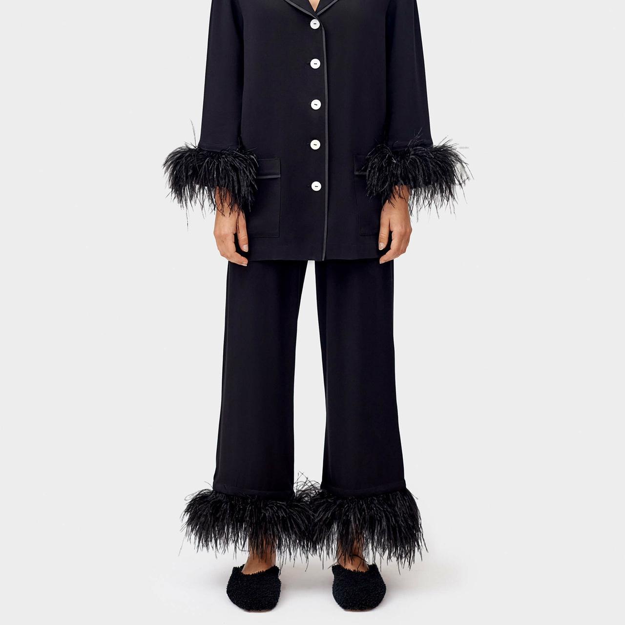 SLEEPER brand feather sleep pants but could be worn... - Depop