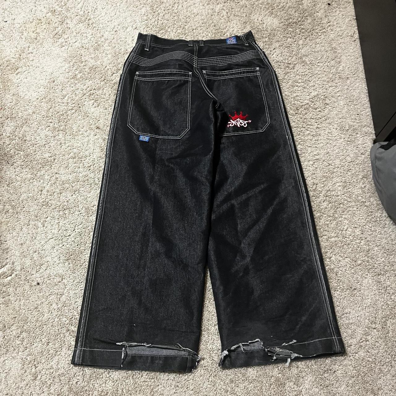 Vintage Reflective JNCO Jeans These are personal... - Depop