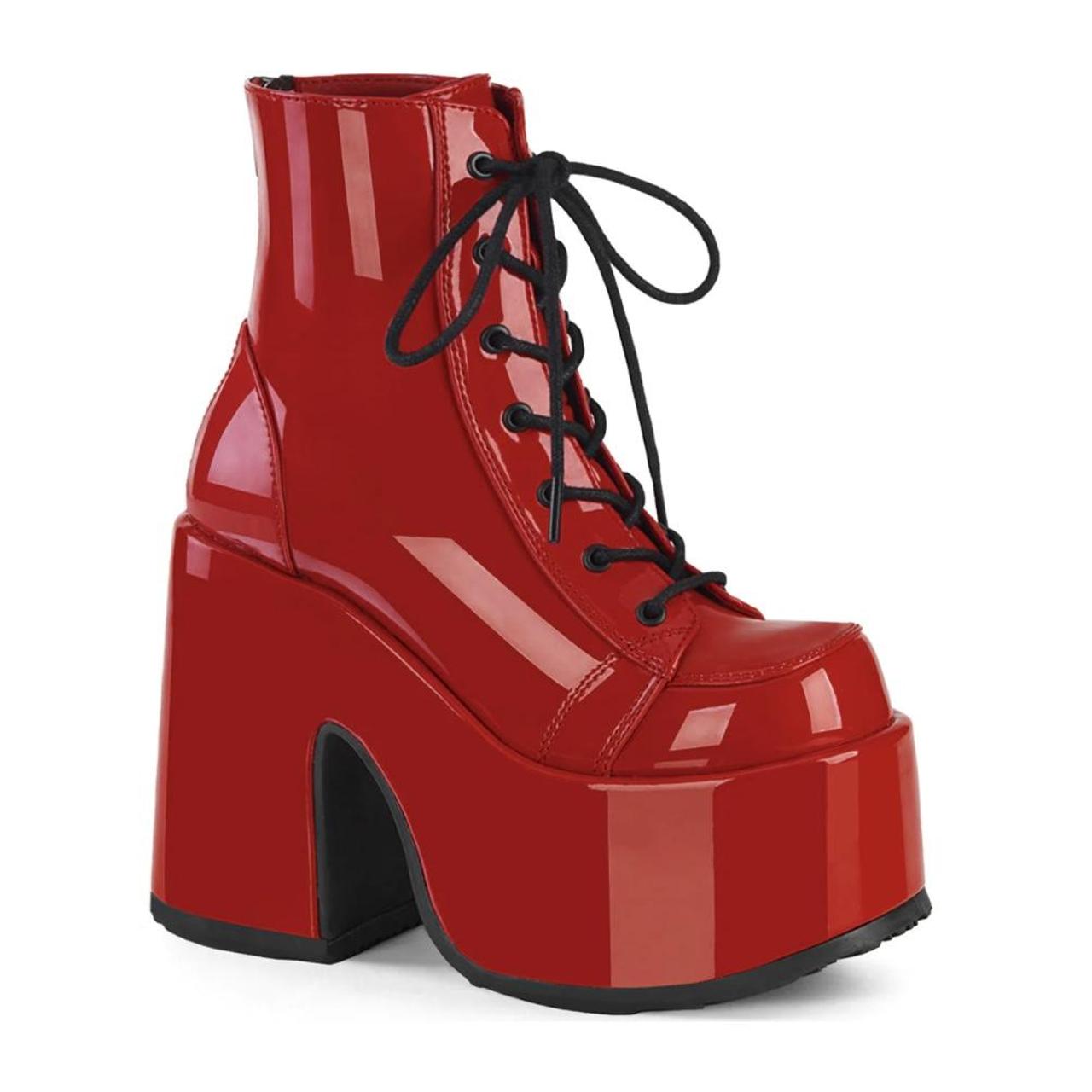 Camel 203 Demonia boot. In great condition, only... - Depop