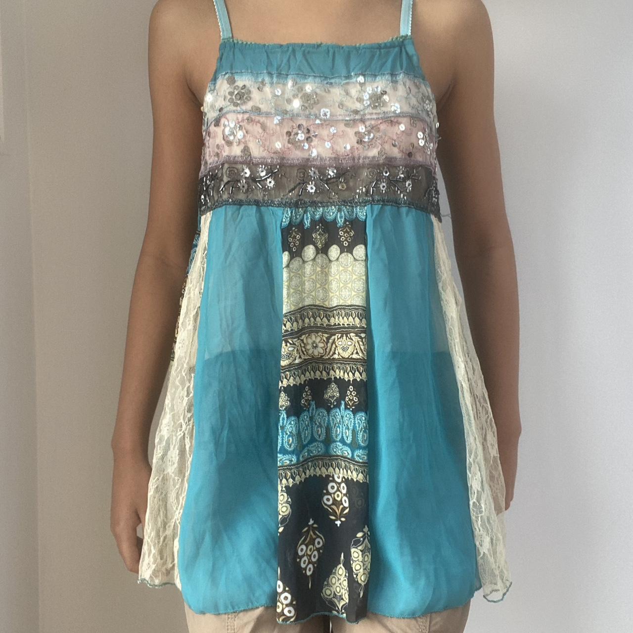 🎀DESCRIPTION: -vintage boho cami top /... - Depop