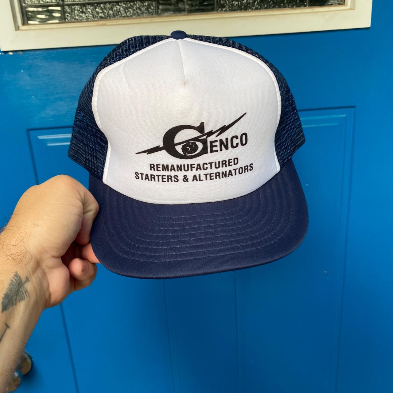 Genco Snapback Hat Vintage Foam Front Cap... - Depop