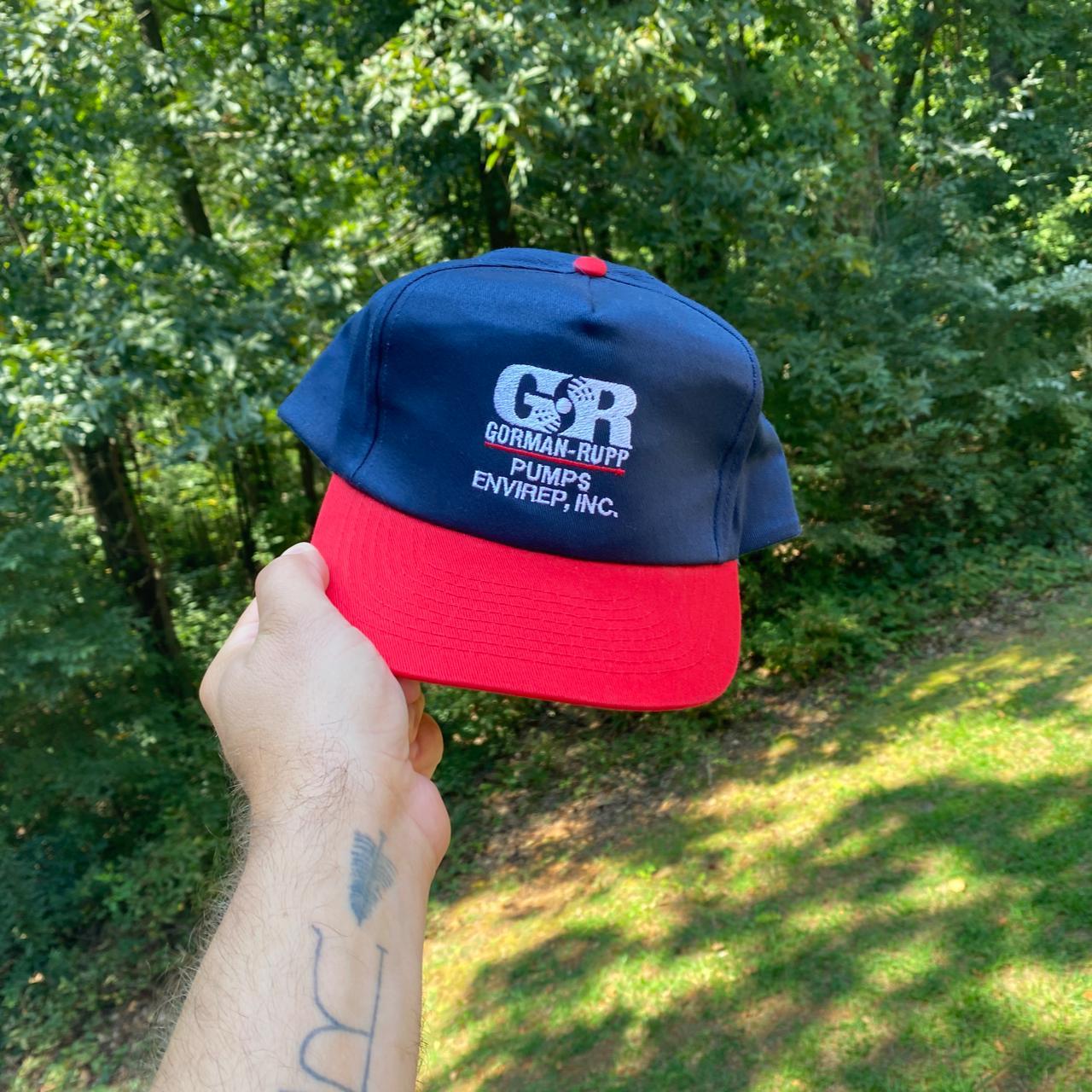 Gorman Rupp Snapback Hat Vintage Cap Pumps Envirep... - Depop