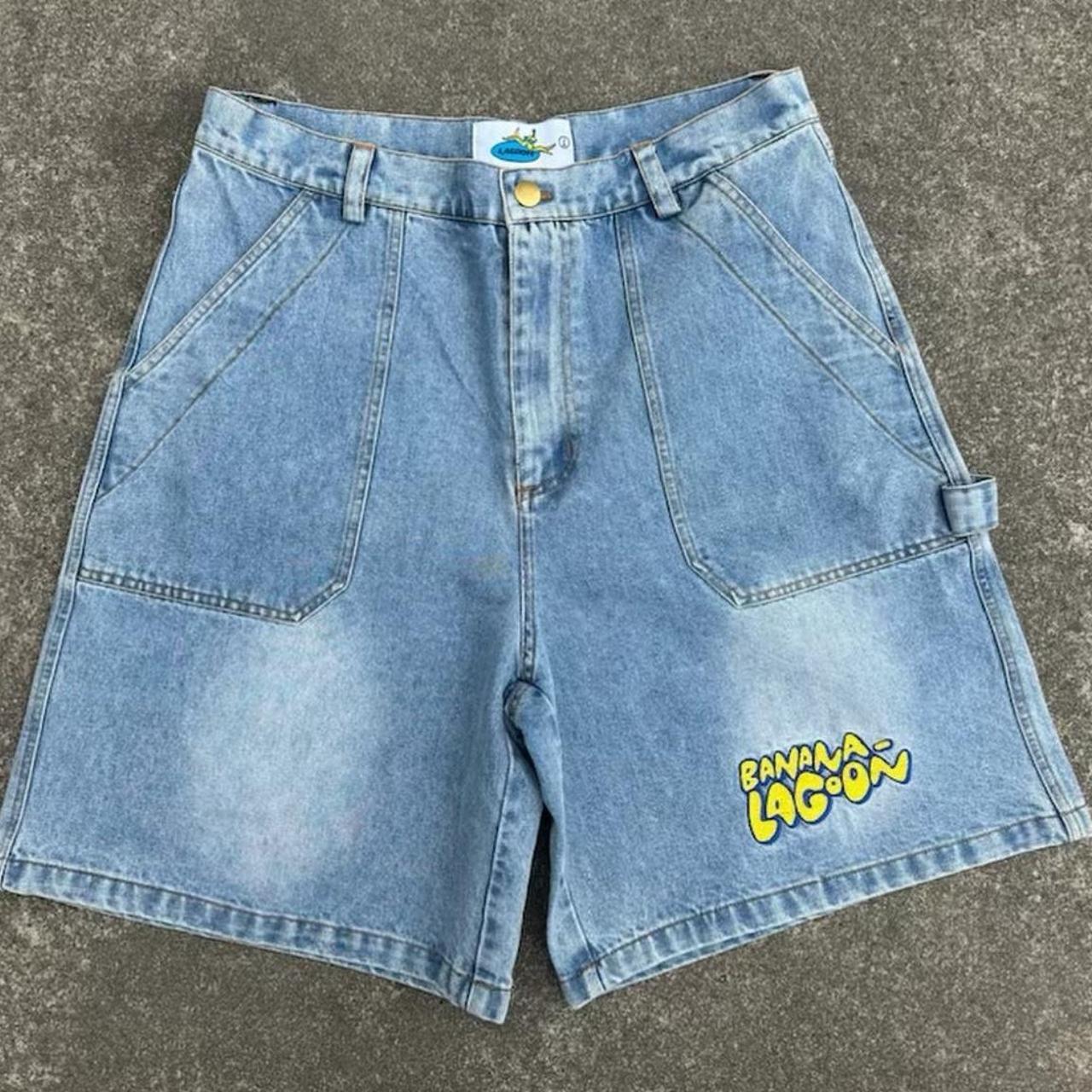 Banana lagoon jorts Size small RRP $100 BNWT in... - Depop