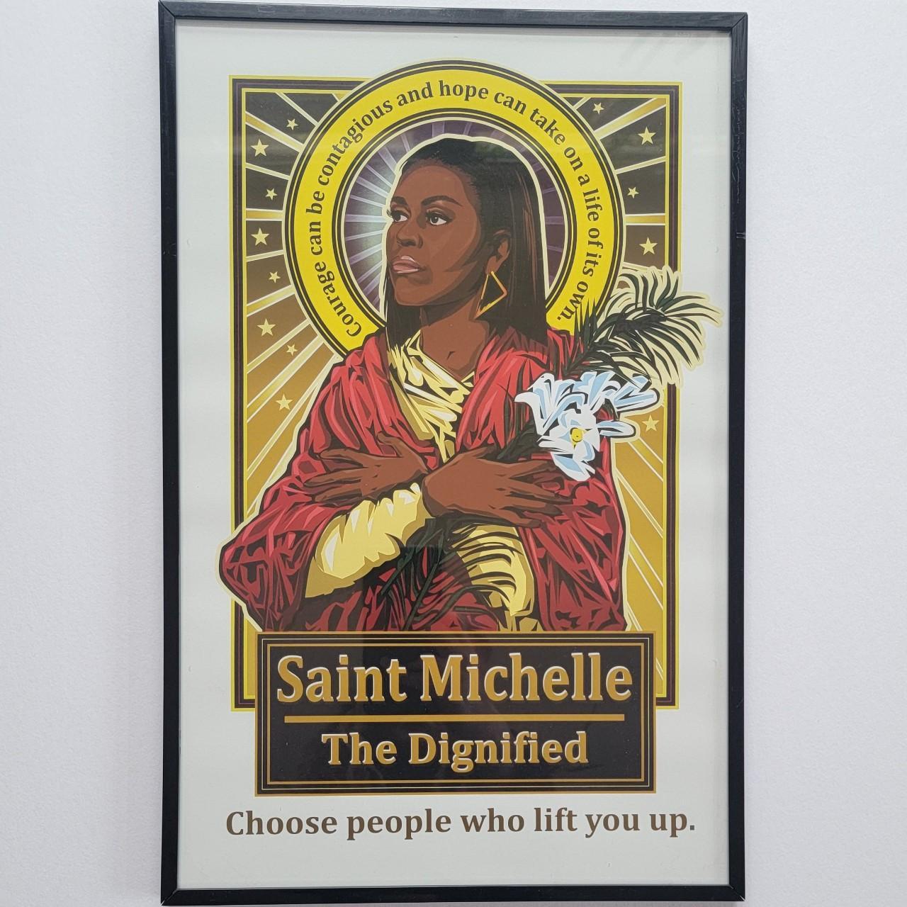home decor | Saint Michelle Obama The Dignified |... - Depop