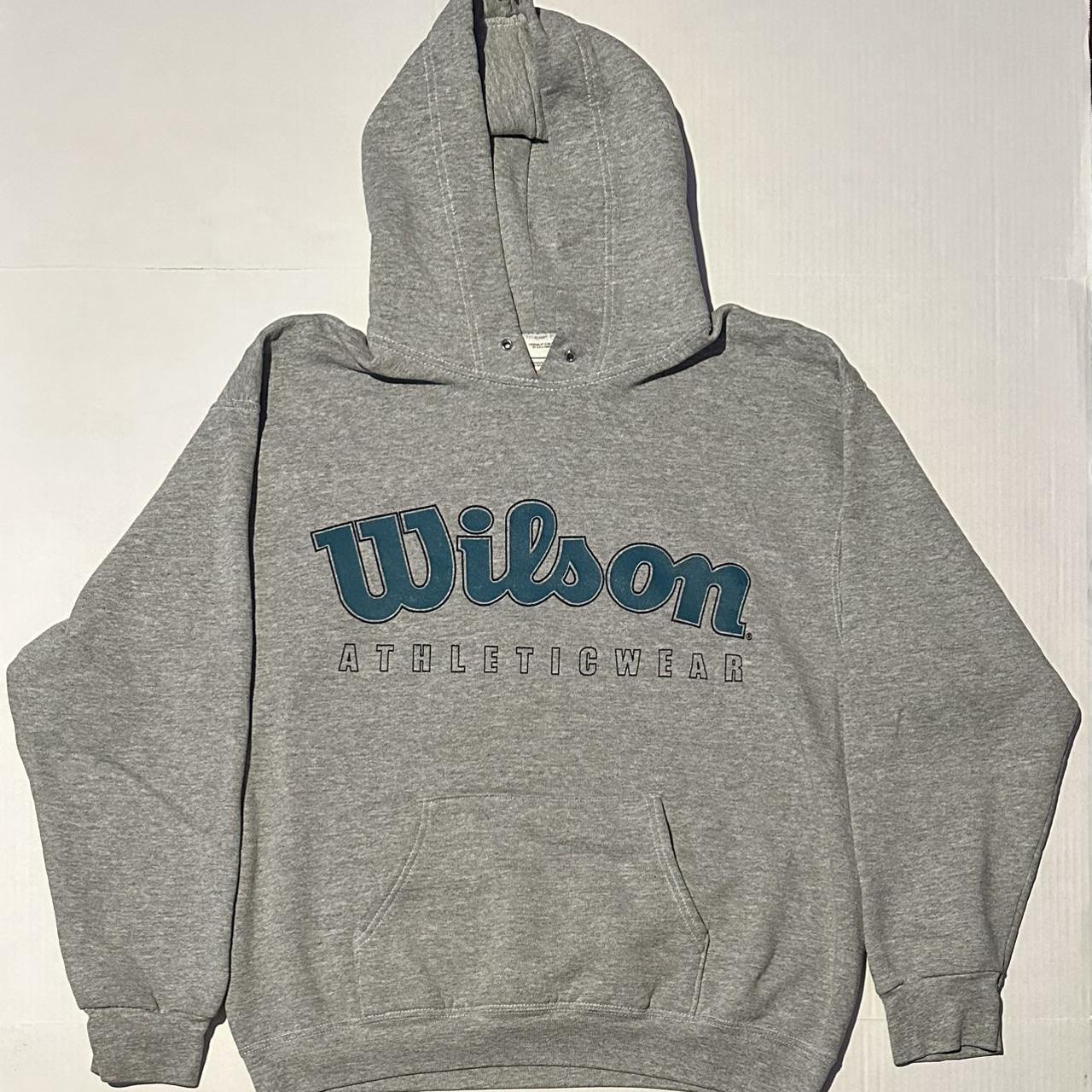 Vintage 1990s Wilson Athleticwear Hoodie Men's Size... - Depop