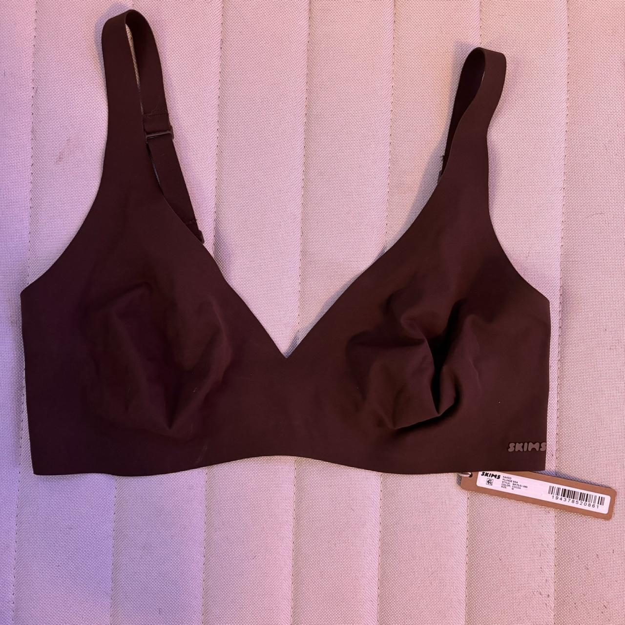 Brand new with tags skims brown naked plunge... - Depop