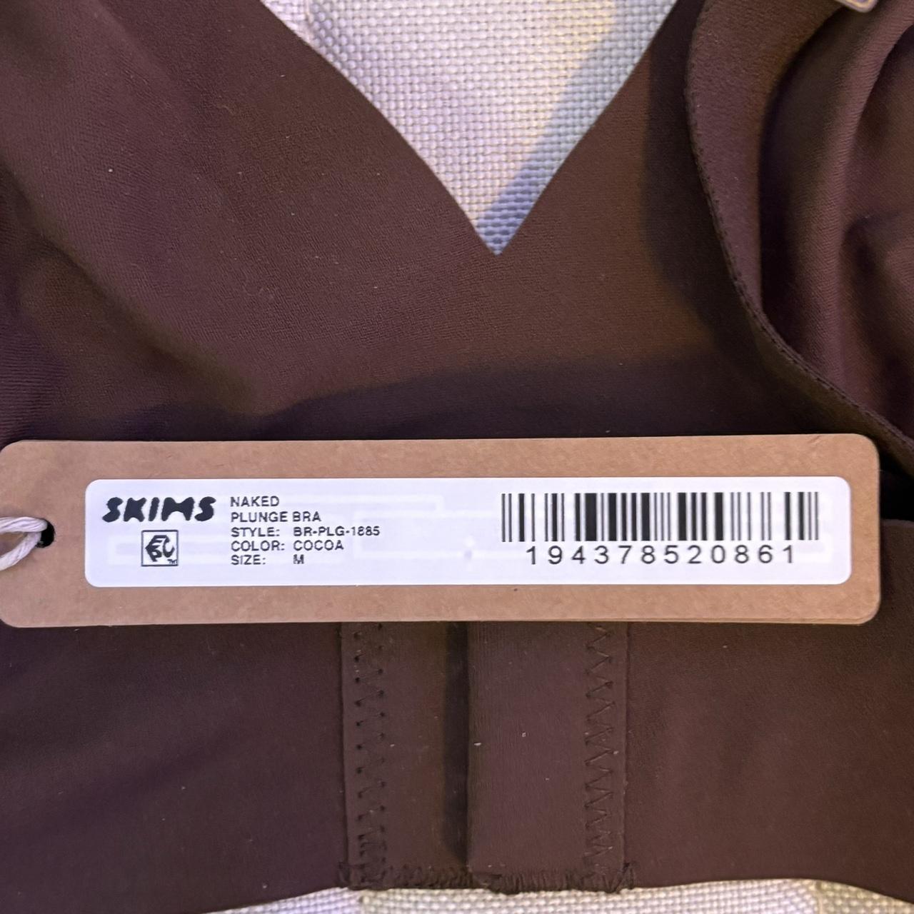 Brand new with tags skims brown naked plunge... - Depop