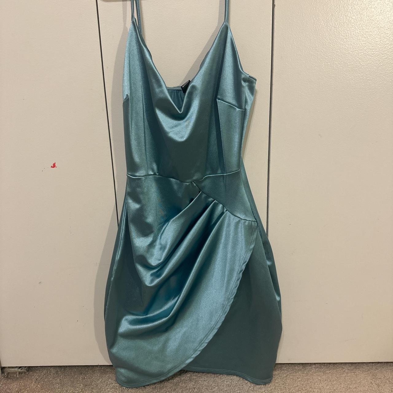 size small teal “hoco” dress from windsor. - Depop