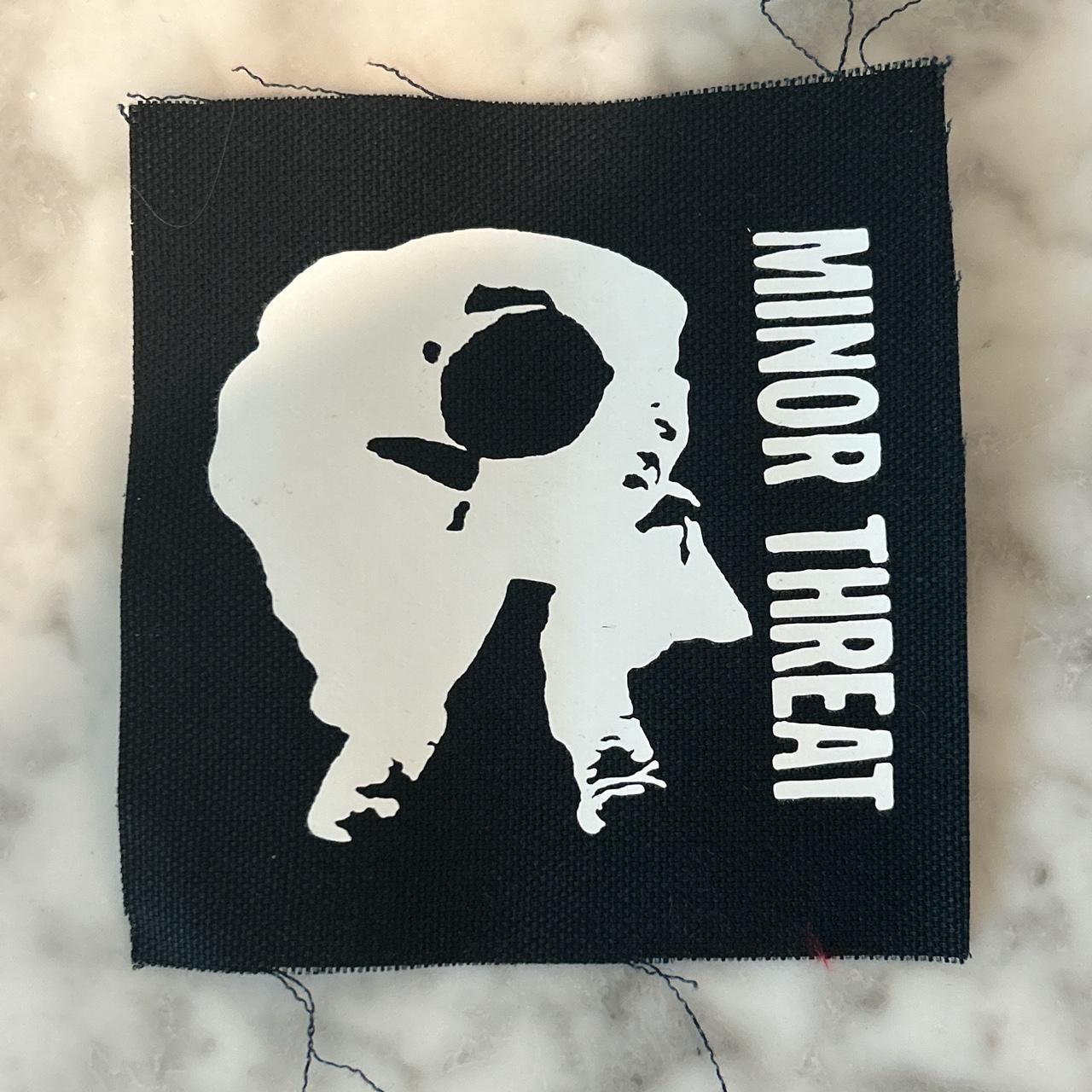 minor threat patch #punk #skater #grunge #metal... - Depop