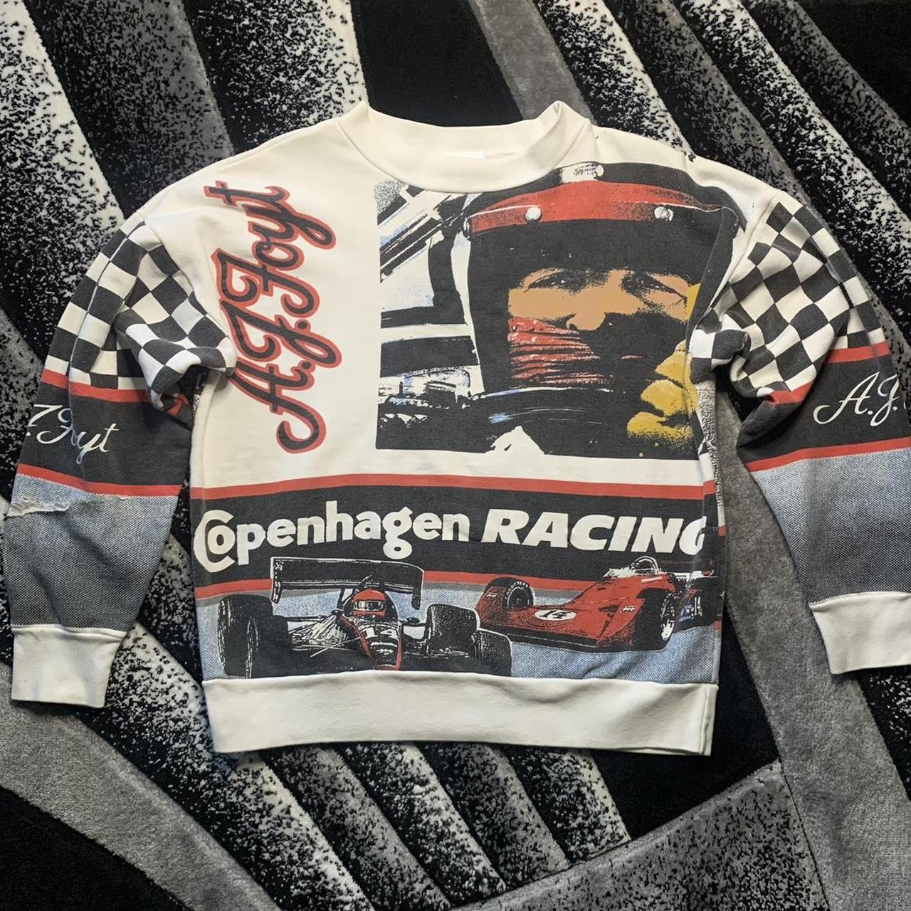 Vintage Late 80s 90s Copenhagen Tabacco Racing AJ... - Depop