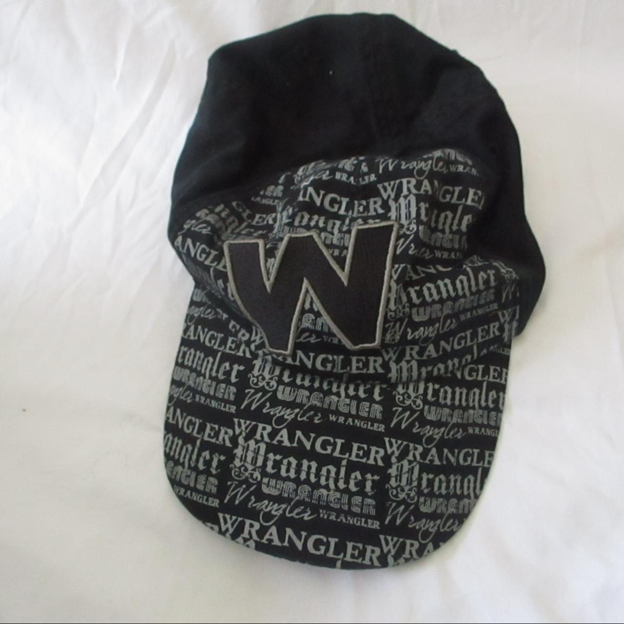 black vintage wrangler hat unisex - Depop