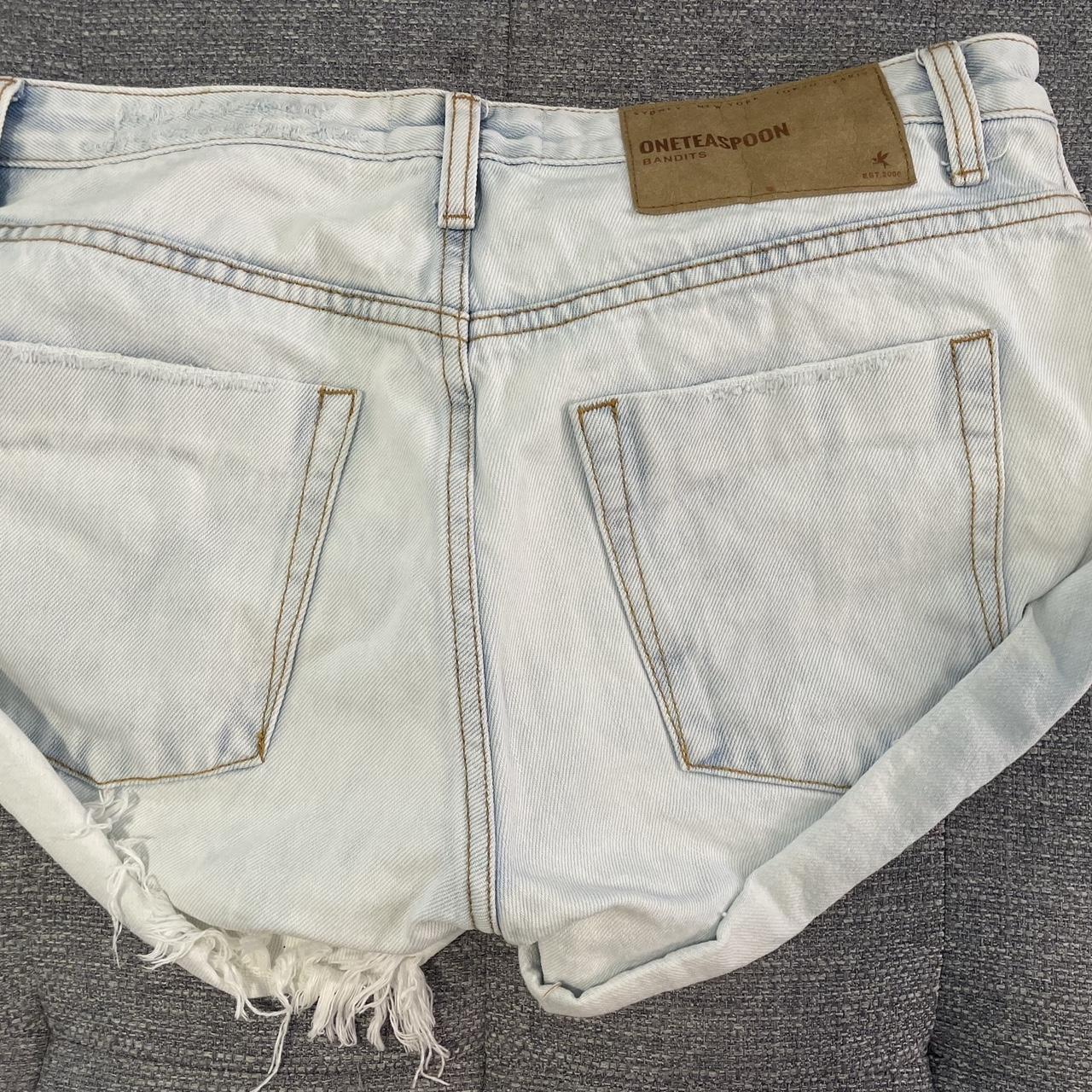 One Teaspoon Denim Shorts - Wore a couple of times... - Depop
