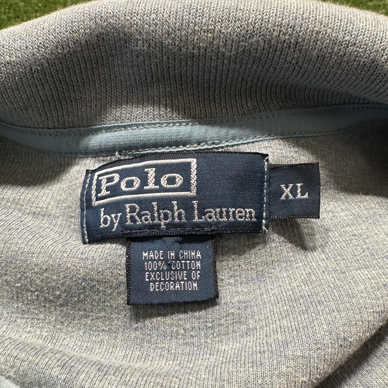 Item: Mens XL Ralph Lauren Baby Blue Polo Sweater... - Depop