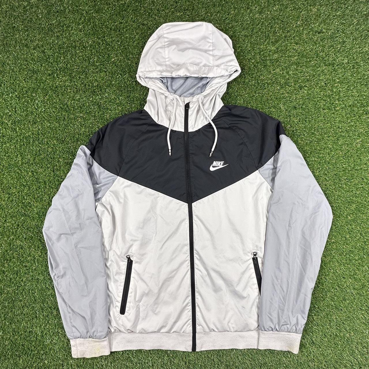 Item: Nike Tri Color Windbreaker Mens Medium... - Depop