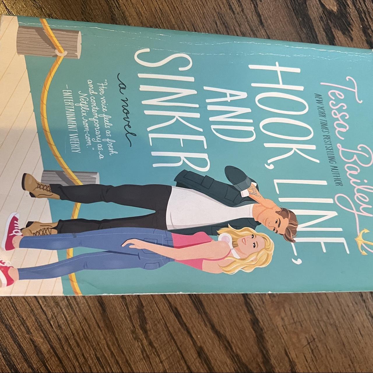 Book- Hook Line and Sinker By Tessa Bailey - Depop
