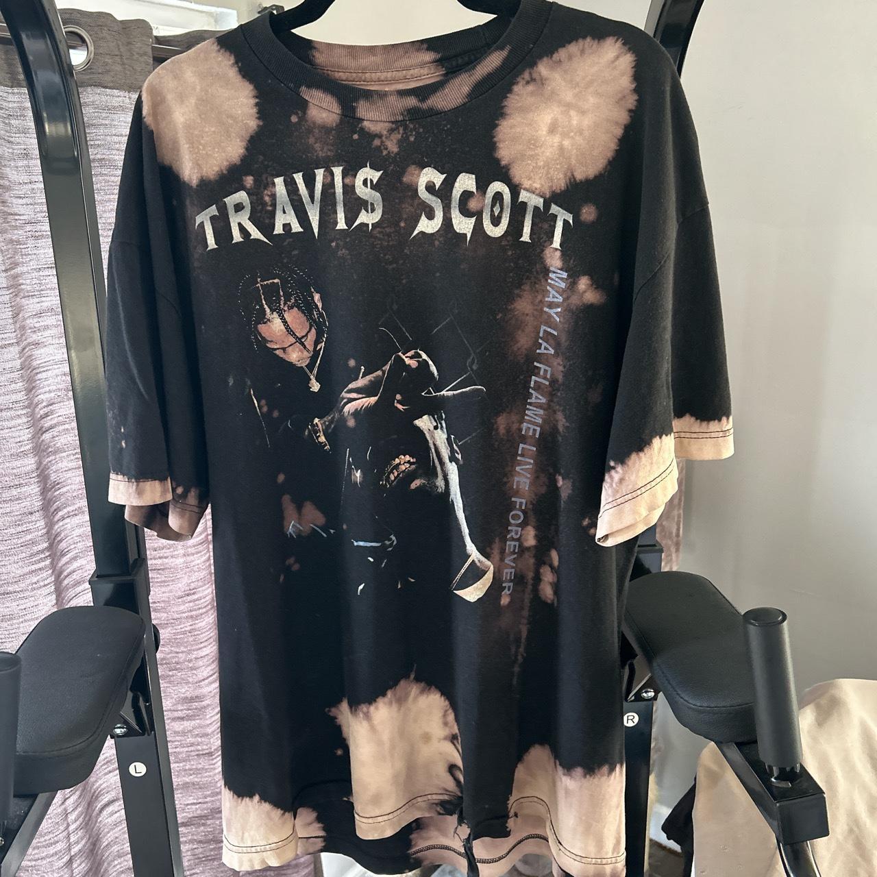 Travis Scott (May LaFlame Live Forever) North... - Depop