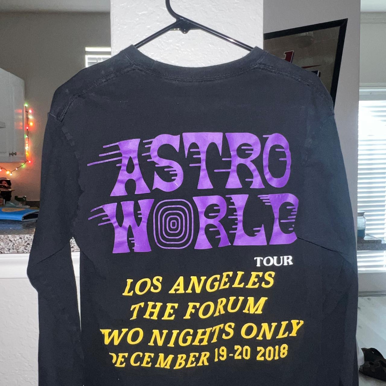 Longsleeve Travis Scott Astroworld shirt from his... - Depop