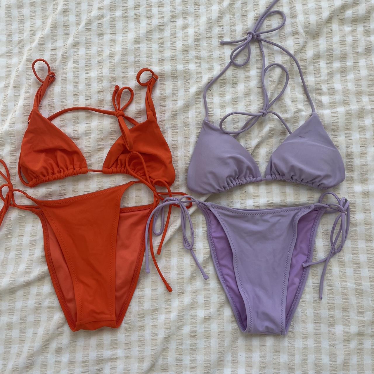 Glassons bikini bundle, both size 6 with cheeky... | Depop