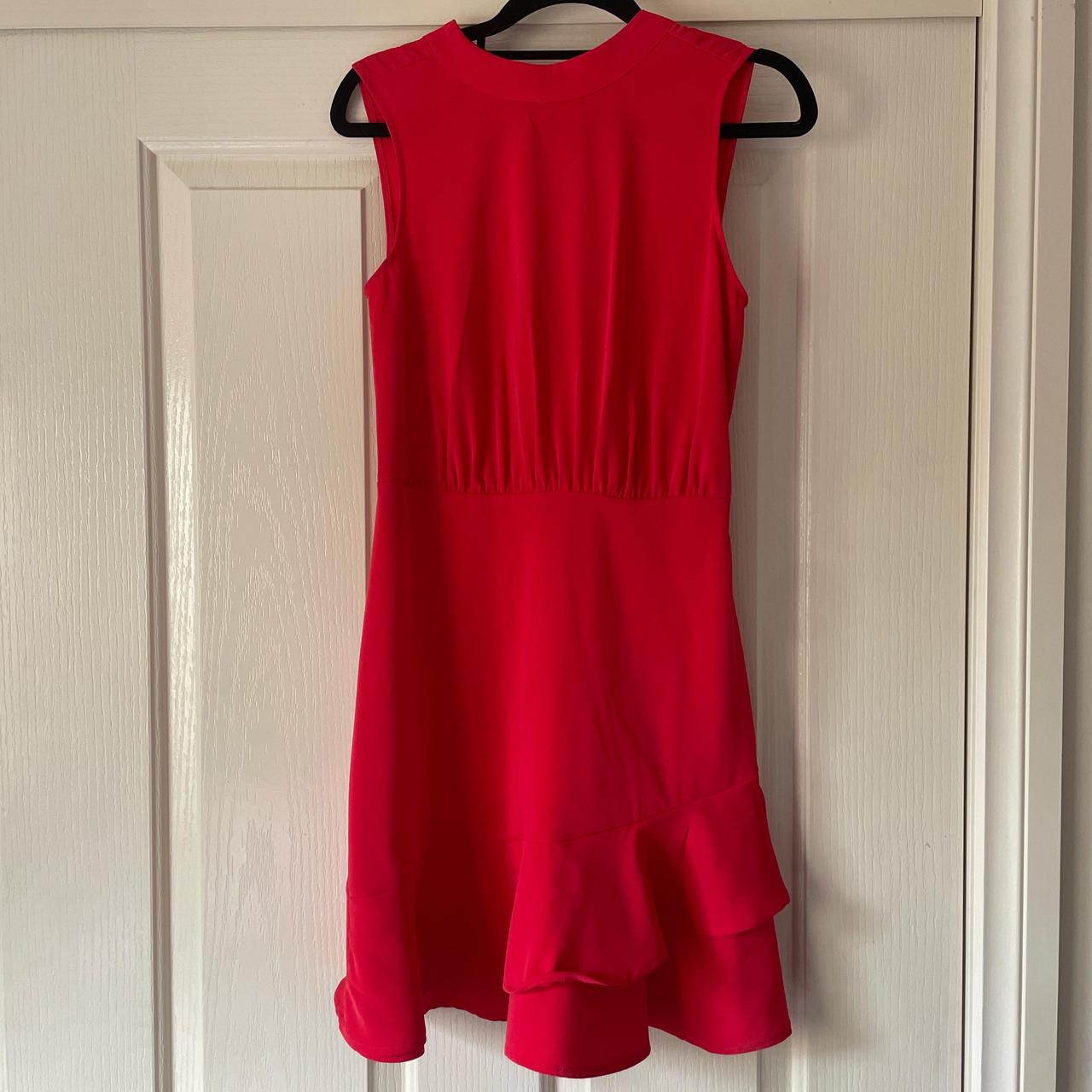 Absolutely stunning mini pinky red dress from... - Depop