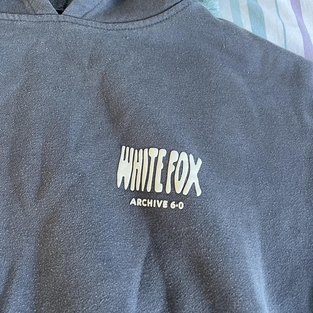 White fox tracksuit - Charcoal grey -size xs bottoms... - Depop