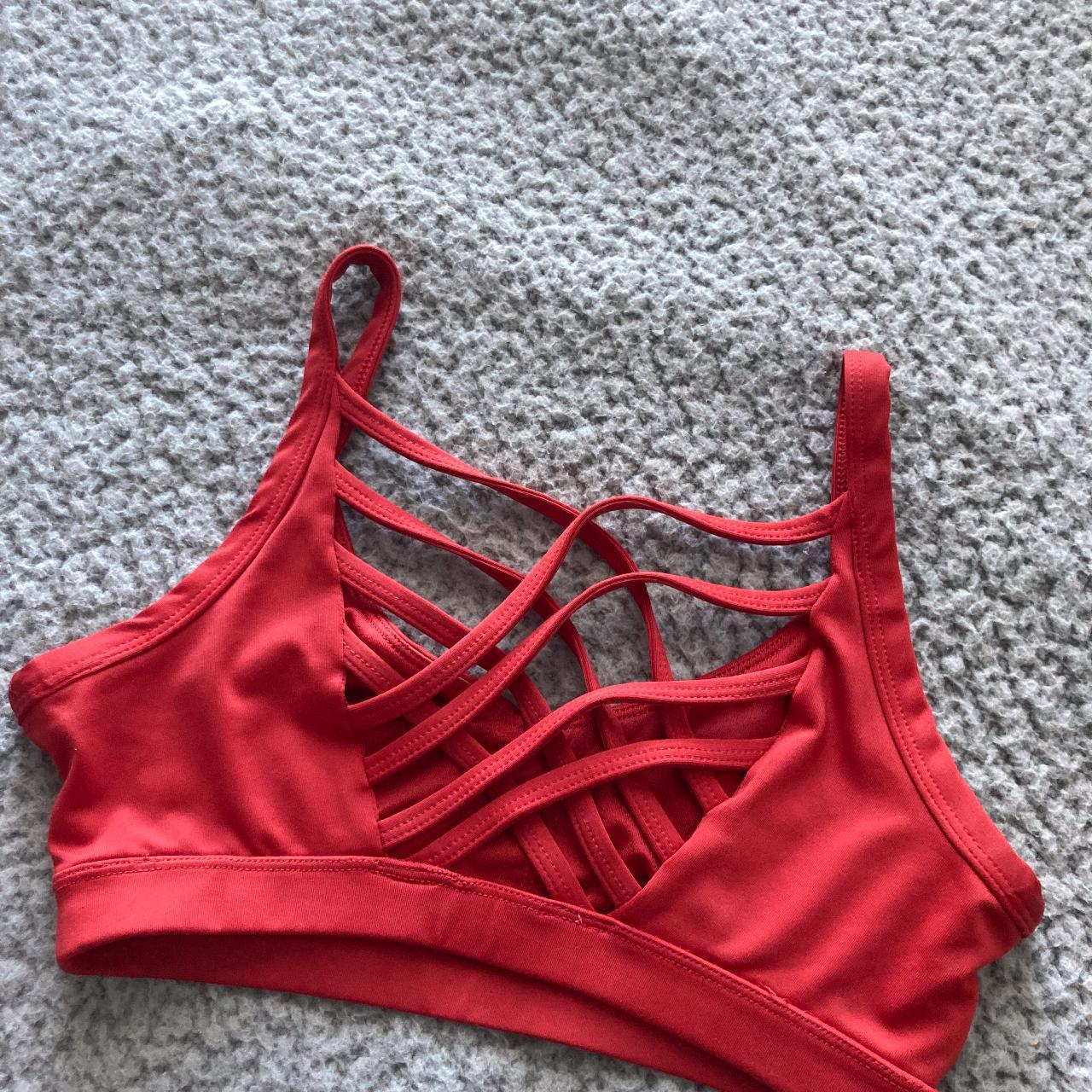 Red Bra - Depop