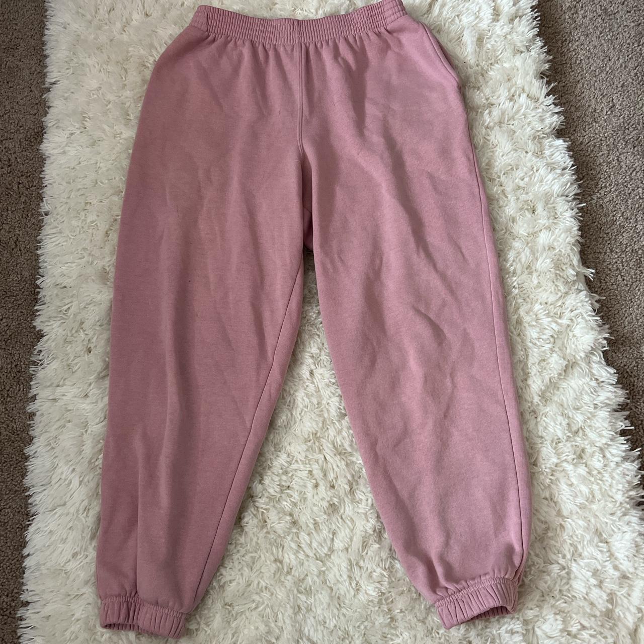 Light pink sweatpants - Depop