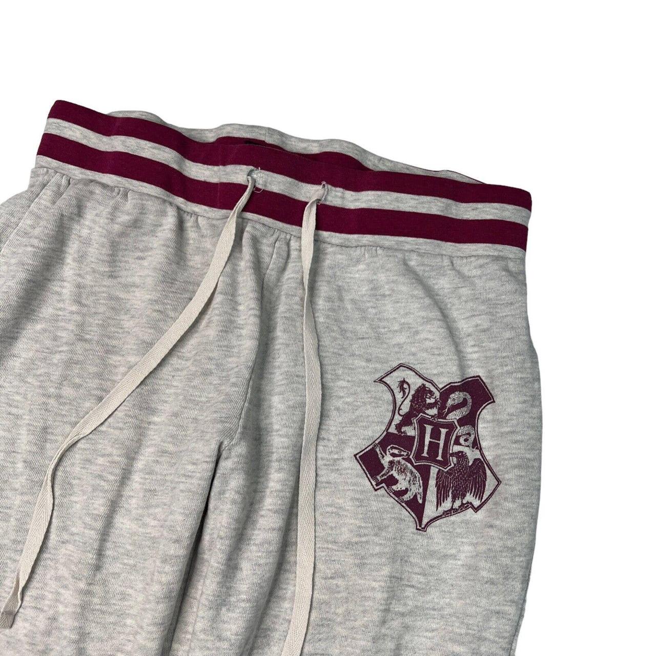 Harry Potter Women's Grey and Red Joggers-tracksuits | Depop
