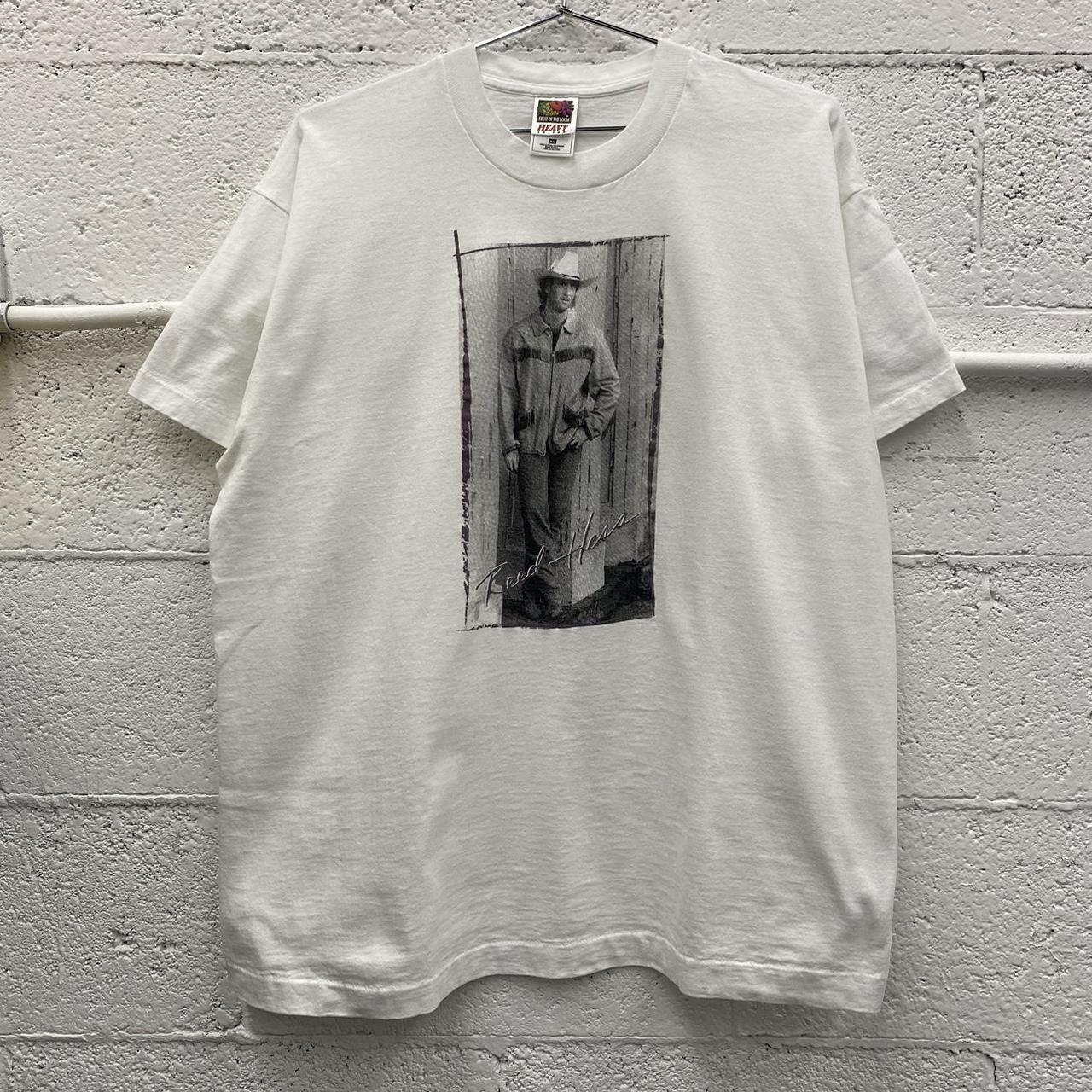 Vintage 90s Reed Hess Country Music Graphic Print... - Depop