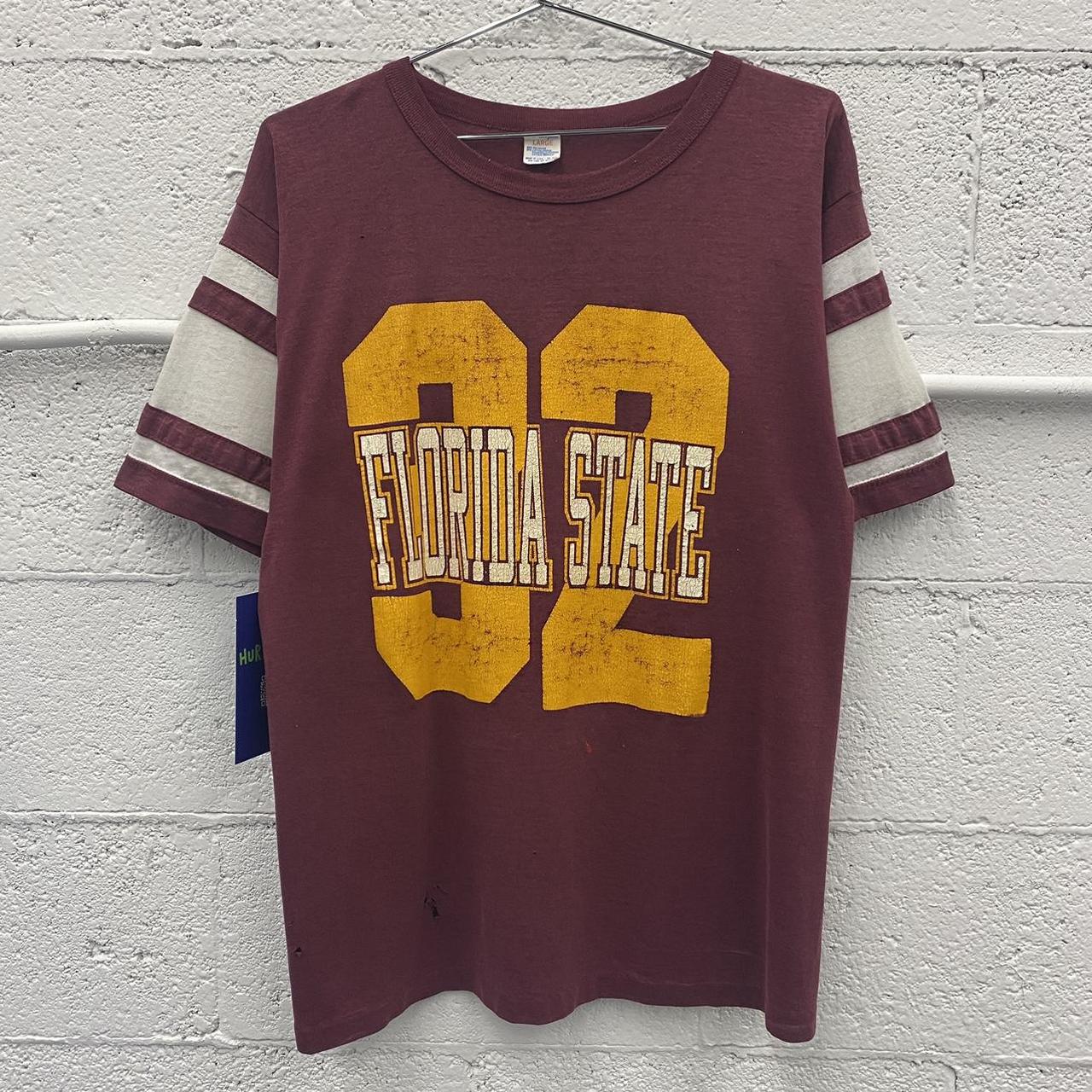 Vintage 90s Champion FSU Florida State University... - Depop