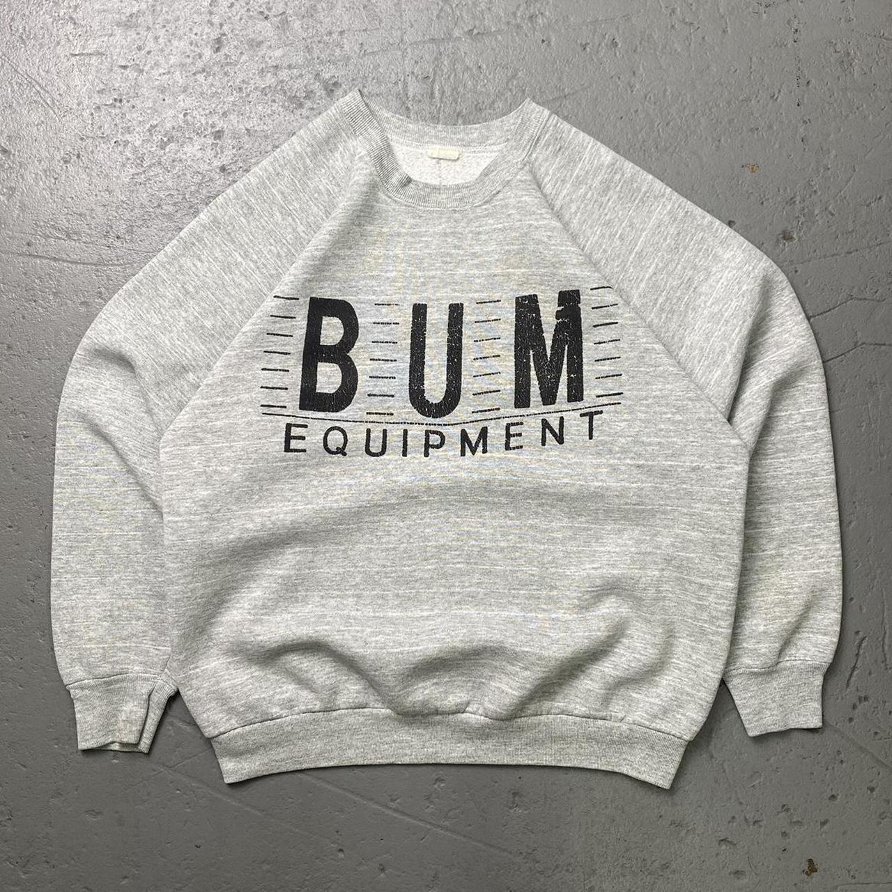 Vintage 80s BUM Equipment Graphic Sweatshirt -... - Depop