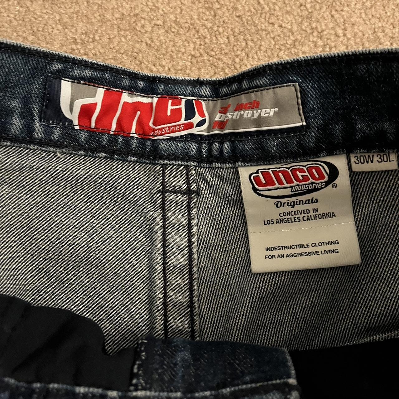 JNCO destroyer jeans size 30 x 30 brand new with tag - Depop