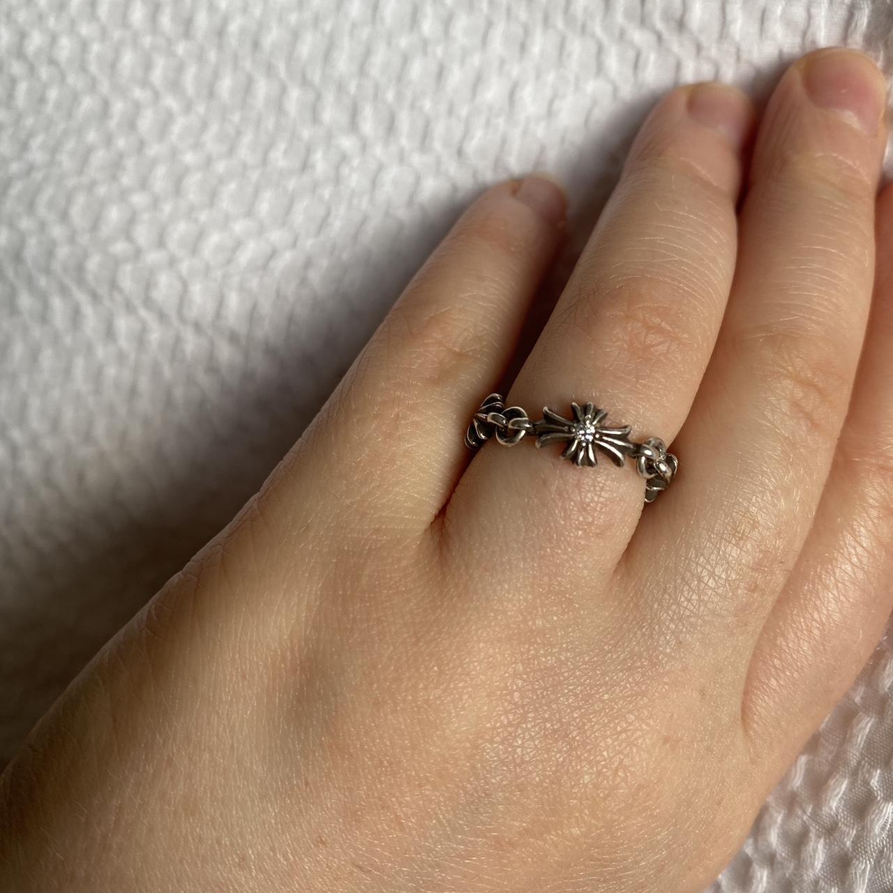 Chrome hearts ring more pics of the ring on Do not... - Depop