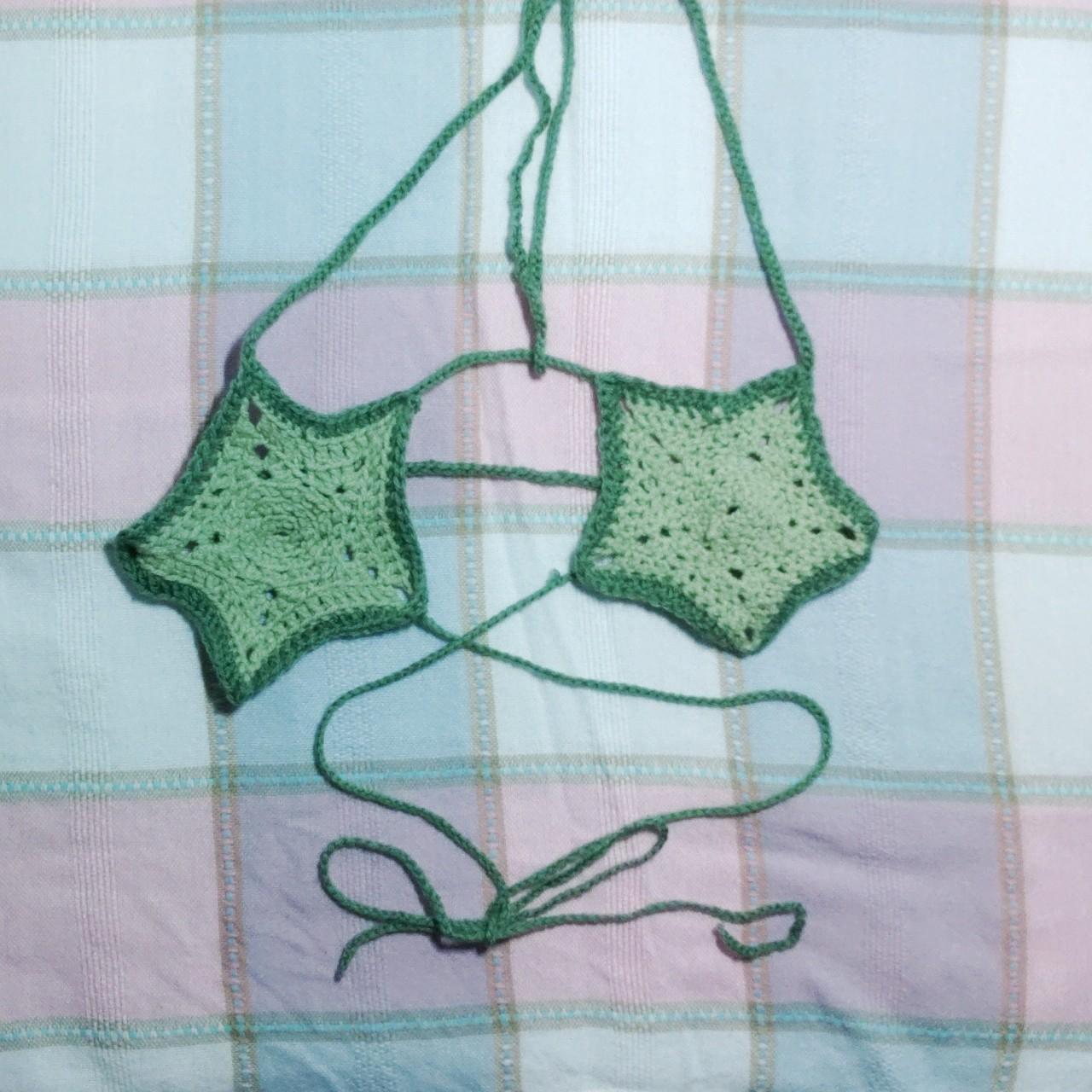 Crochet Starfish Bra Live your mermaid dreams with... - Depop