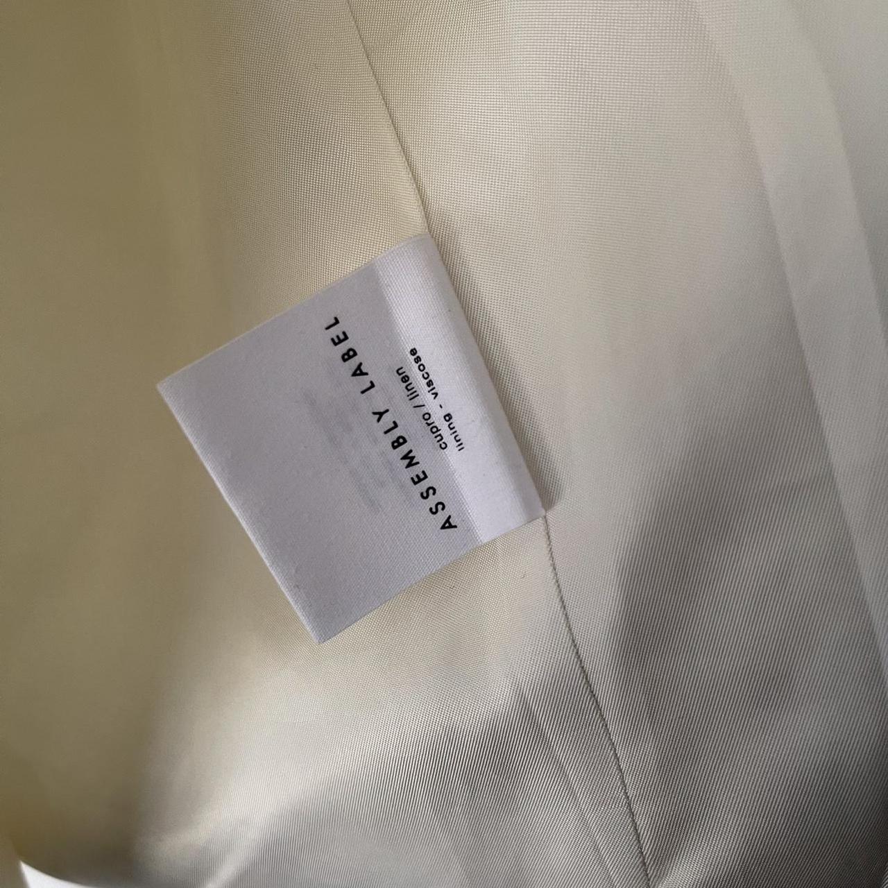ASSEMBLY LABEL CUPRO BLAZER 100% cupro In perfect... - Depop