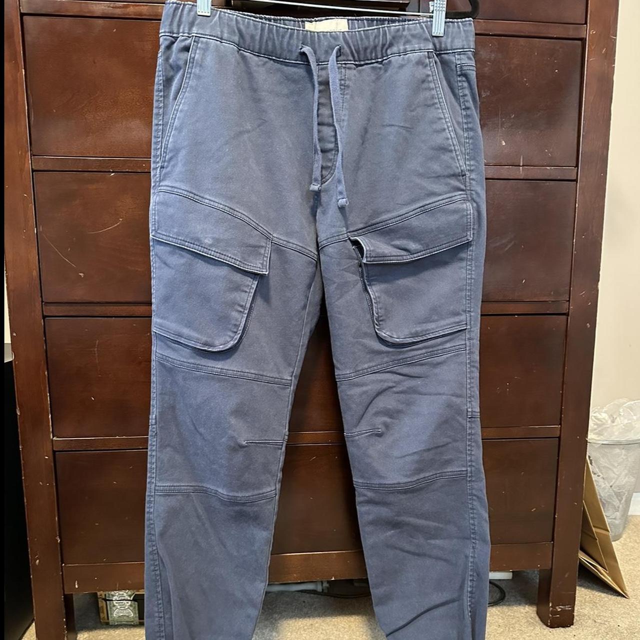 Navy Sun + Stone Joggers Medium - Depop