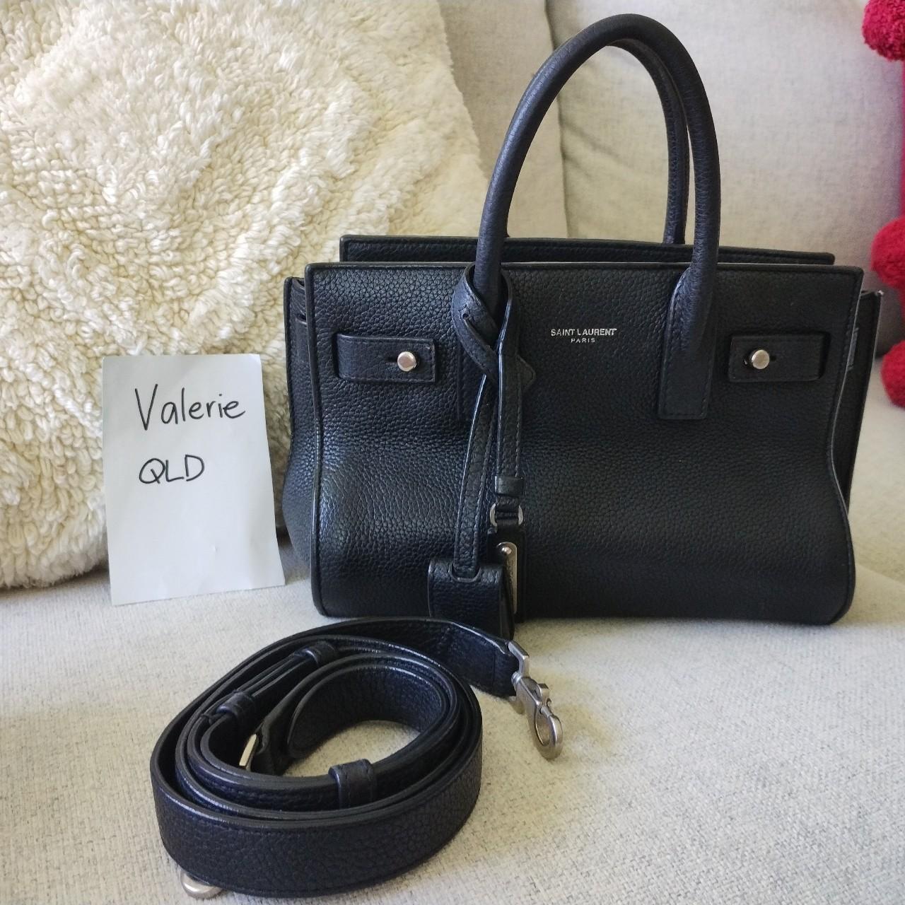 Preloved Saint Laurent Sac De Jour nano size. Signs... - Depop