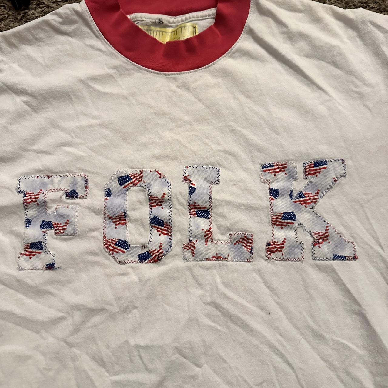 Kentucky Boy Tyler folk spell out tee large but... - Depop