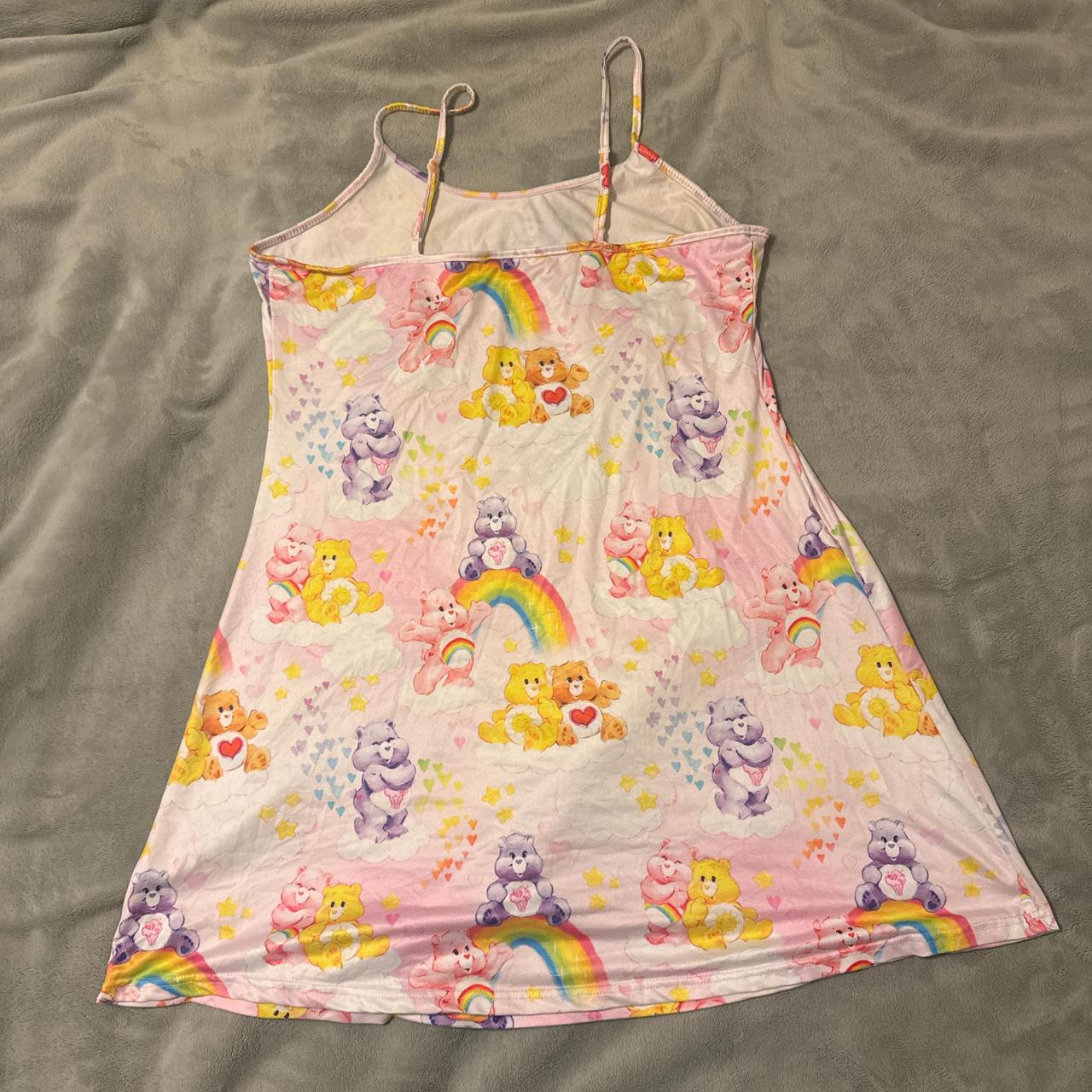 Pink Care Bears nightgown/slip #carebears #y2k... | Depop