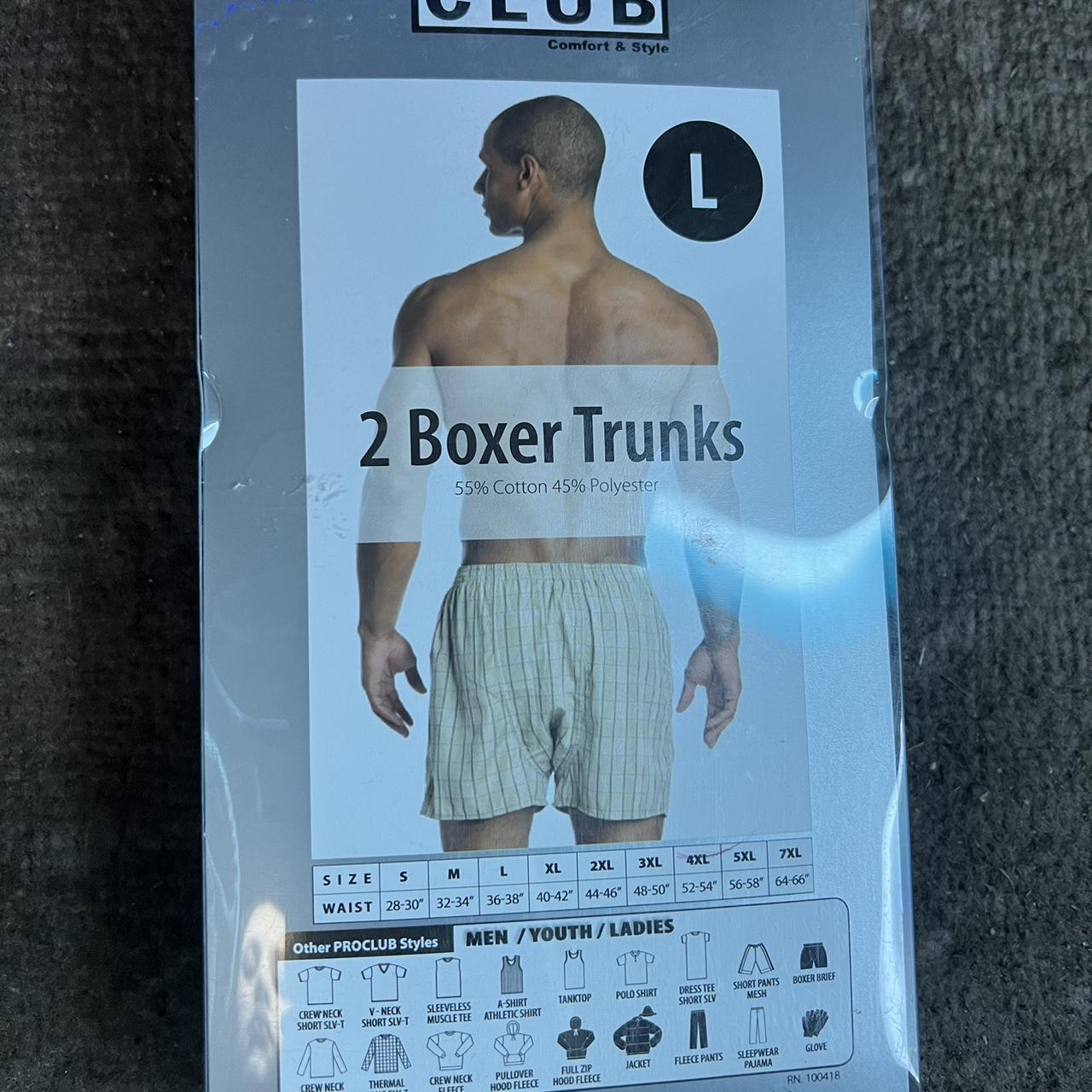 * Unopened* Men’s Pro Club 2pk boxers - Depop