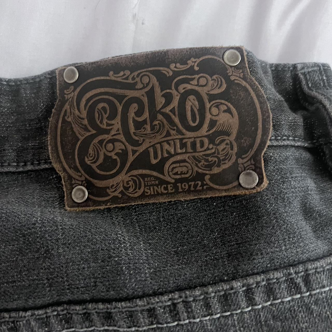 ecko embroidery jeans - Depop