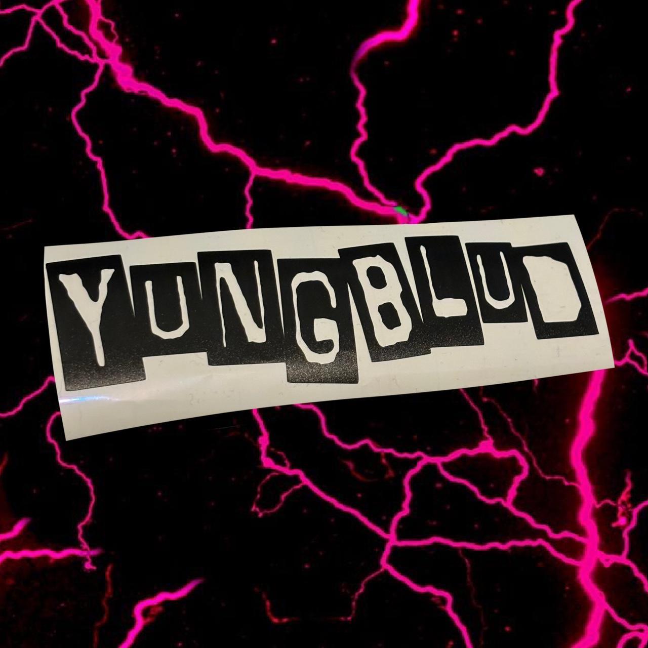 Yungblud logo vinyl decal sticker!🖤 Perfect for... - Depop