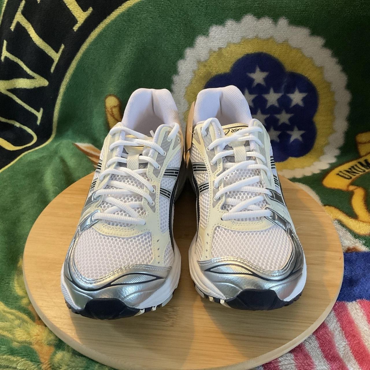 ASICS Gel-Kayano 14 White Midnight Women's Size... | Depop