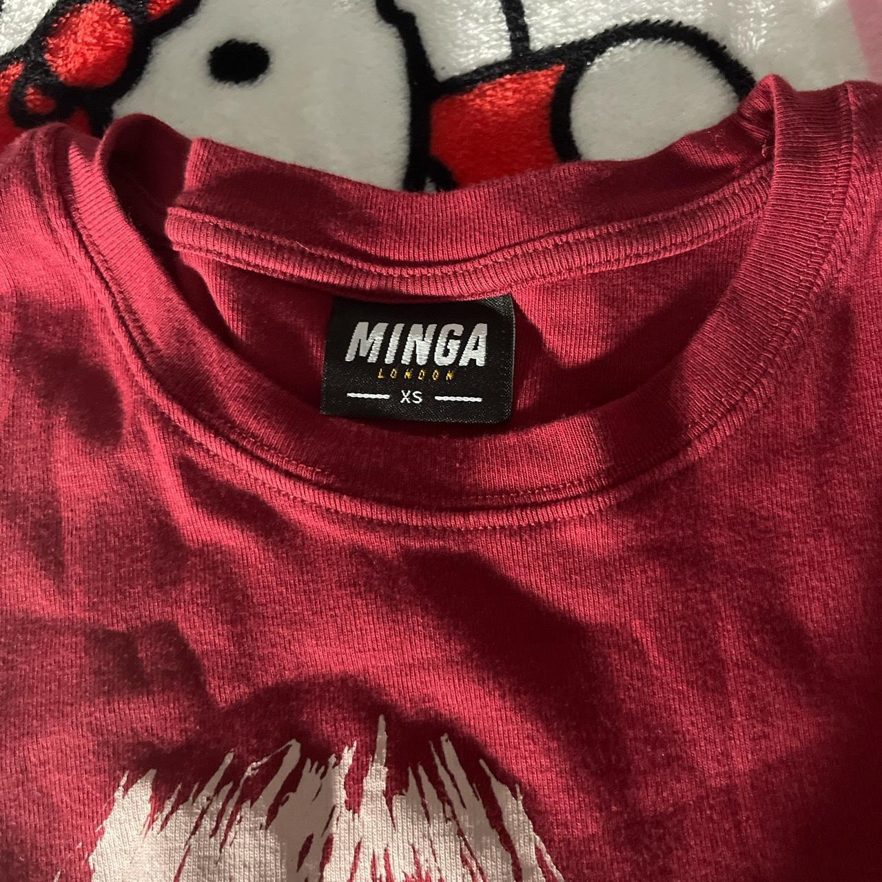 red minga london top rarely worn - Depop